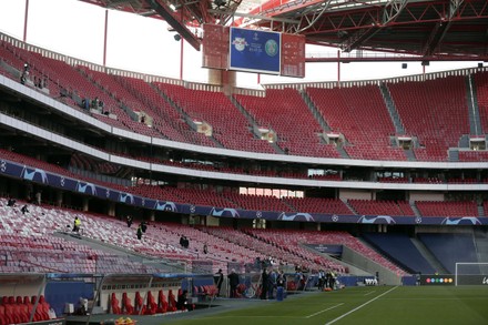 Empty Stadium Prior Uefa Champions League Editorial Stock Photo - Stock ...