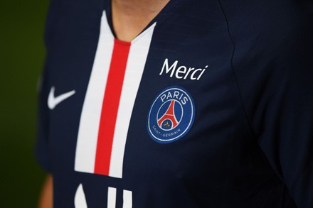 Word Merci Seen Above Psg Logo Editorial Stock Photo - Stock Image ...