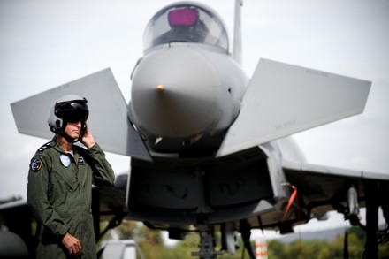 Israeli Fighter Jet Pilot Stands Front Editorial Stock Photo - Stock ...