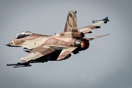 Israeli Fighter Jet Pilot Stands Front Editorial Stock Photo - Stock ...