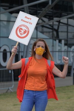 Claire Lees Unite Protest By Easyjet Editorial Stock Photo - Stock ...