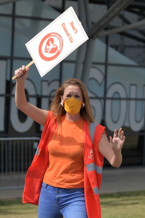 Claire Lees Unite Protest By Easyjet Editorial Stock Photo - Stock ...