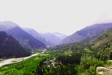 View Sangla Valley Kinnaur Seen Raksham Editorial Stock Photo - Stock ...