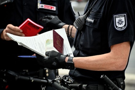 Public Order Officers Control Train Passengers Editorial Stock Photo ...
