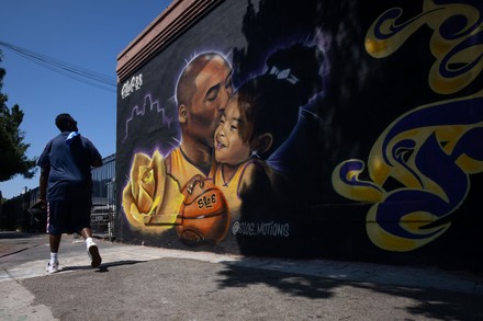 Kobe Bryant day in Los Angeles, USA - 24 Aug 2020 Stock Pictures ...