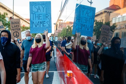 __COUNT__ Protest against the shooting of Jacob Blake, Washington, USA ...