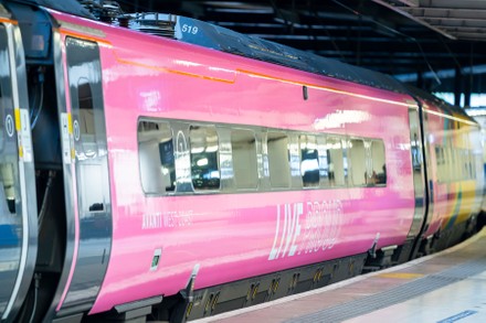 Britains First Fully Wrapped Pride Train Editorial Stock Photo - Stock ...