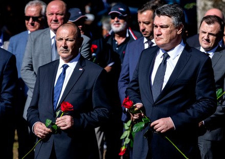 Commemoration of killed Serb civilians in Plavno village, near Knin ...