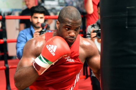 Daniel Dubois Works Out On Bag Editorial Stock Photo - Stock Image ...