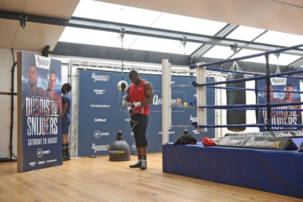 Daniel Dubois Media Day, Boxing, Marles Stud, Epping, Essex, UK - 25 ...