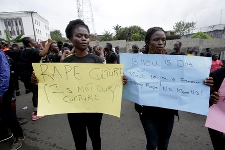 People Attend Peaceful Antirape Protest On Editorial Stock Photo ...