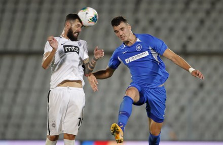 Aleksandar Scekic L Partizan Vies Darko Editorial Stock Photo - Stock ...