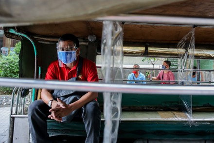 Passenger Seen Inside Jeepney Manila Philippines Editorial Stock Photo ...