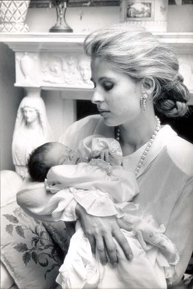 Lady Forte Her New Baby Irene Editorial Stock Photo - Stock Image ...