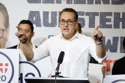 Heinzchristian Strache Former Austrian Vice Chancellor Editorial Stock ...