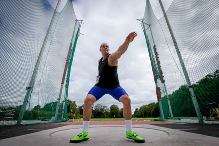 Crusaders Colin Quirke Competing Mens Discus Editorial Stock Photo ...