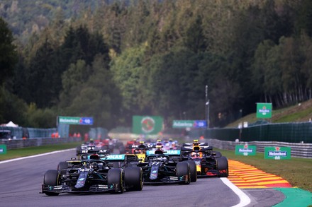 F1 Belgian Grand Prix Race, Circuit de Spa-Francorchamps, Belgium - 30 ...