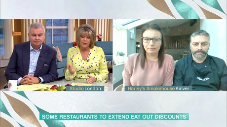 Eamonn Holmes Ruth Langsford Jessica Scriven Editorial Stock Photo ...