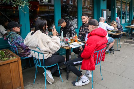 Members Public Having Dinner Outside Turkish Editorial Stock Photo ...