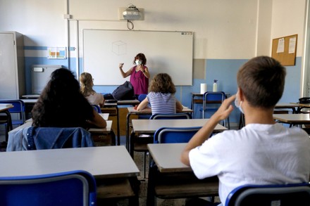 Students Take Lesson Classroom Remedial Courses Editorial Stock Photo ...
