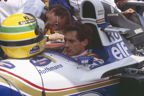 Ayrton Senna Rothmans Williams Renault Williams Editorial Stock Photo ...