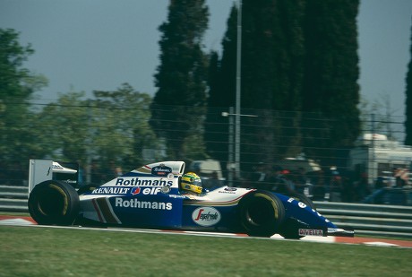 Ayrton Senna Rothmans Williams Renault Williams Editorial Stock Photo ...