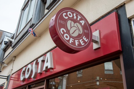 Costa Coffee Drive Thru Slough Retail Editorial Stock Photo - Stock ...