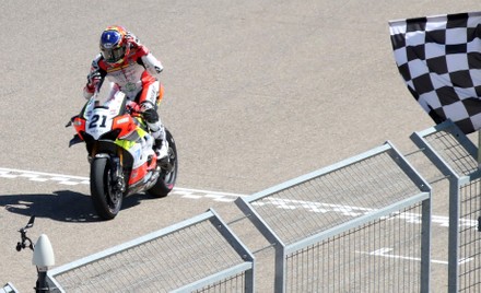 Italian Rider Michael Ruben Rinaldi Ducati Editorial Stock Photo ...