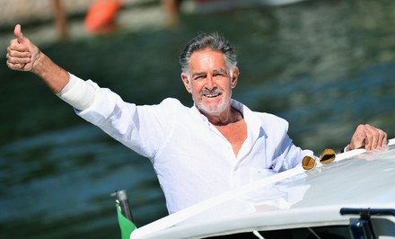 Fabio Testi Arrives Lido Beach 77th Editorial Stock Photo - Stock Image ...