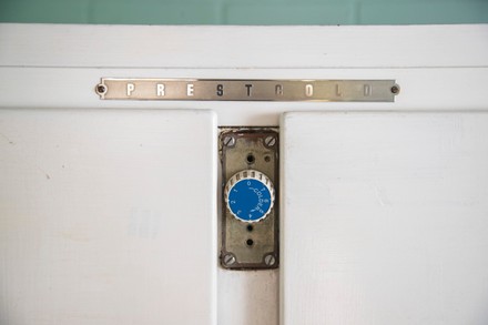 Prestcold Badge On Vintage Fridge a Editorial Stock Photo - Stock Image ...