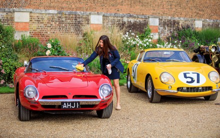 Tavoya Howeson Pictured Cleaning 1966 Bizzarrini Editorial Stock Photo ...