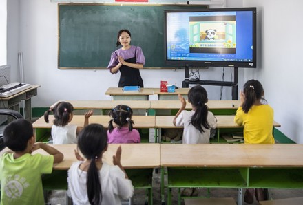Chen Yanzi Gives Lesson Classroom Mawuzhai Editorial Stock Photo ...