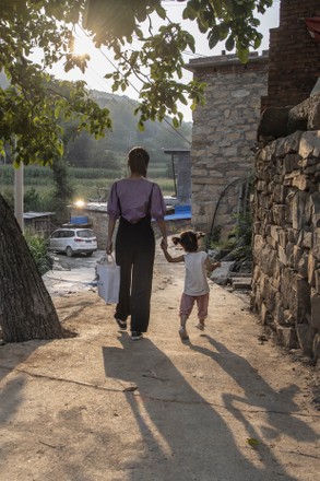 Chen Yanzi Walks Student Home Gujiao Editorial Stock Photo - Stock ...