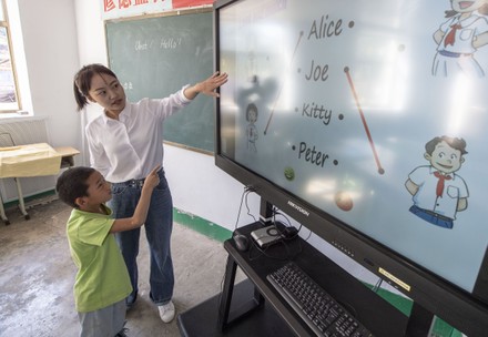 Chen Yanzi Gives Lesson Classroom Mawuzhai Editorial Stock Photo ...