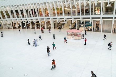 View Opened Shopping Mall Inside Oculus Editorial Stock Photo - Stock ...