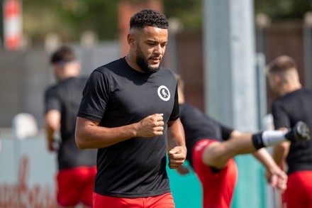 Kane Simpson Warming During Fa Cup Editorial Stock Photo - Stock Image ...