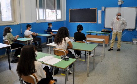 First Day School Liceo Scientifico Cannizzaro Editorial Stock Photo ...