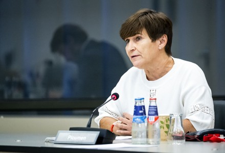 Lilianne Ploumen Pvda During Meeting Lower Editorial Stock Photo ...