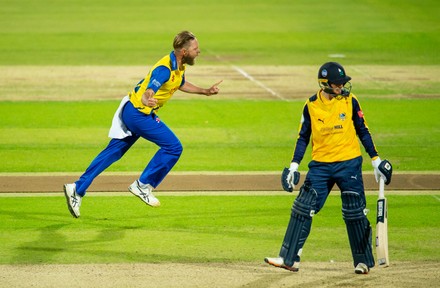 Durhams Nathan Rimmington Celebrates After Dismissing Editorial Stock ...