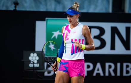 Polona Hercog Slovenia Action During Her Editorial Stock Photo - Stock ...