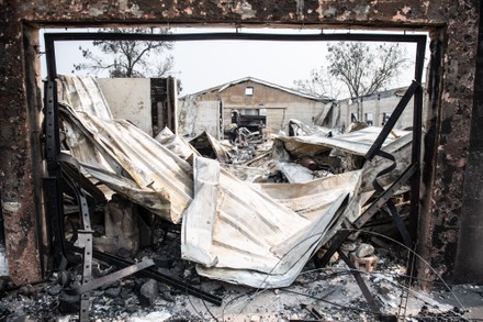 Almeda Fire Aftermath, Oregon, USA - 18 Sep 2020 Stock Pictures ...