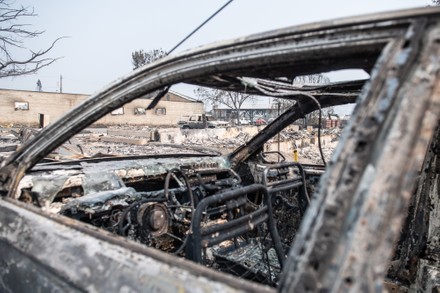 Almeda Fire Aftermath, Oregon, USA - 18 Sep 2020 Stock Pictures ...