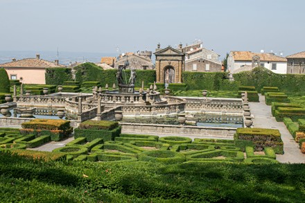 Mannerist Garden Villa Lante Designed By Editorial Stock Photo - Stock ...