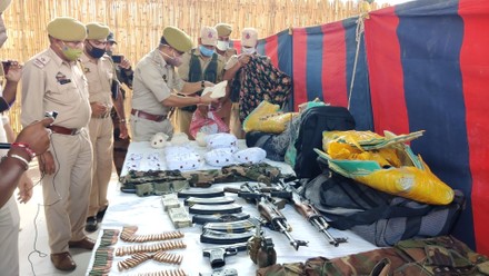 Security Forces Arrested Three Persons Suspect Editorial Stock Photo ...