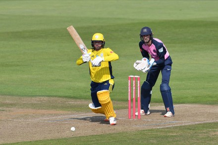 Nathan Sowter Middlesex Batting During Vitality Editorial Stock Photo ...