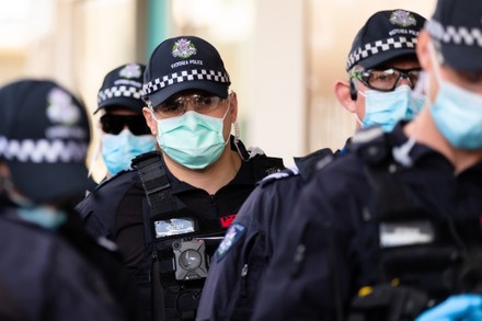 Public Order Response Teams Arrive Chadstone Editorial Stock Photo ...