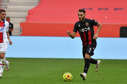 OGC Nice vs Paris SG, Nice, France - 20 Sep 2020 Stock Pictures ...