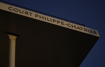 View Exterior Philippe Chatrier Court Editorial Stock Photo - Stock ...