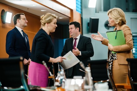 Federal cabinet meeting, Berlin, Germany - 23 Sep 2020 Stock Pictures ...