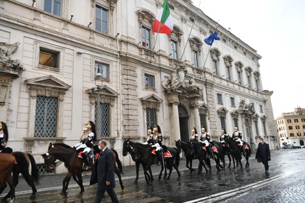 Italian Presidential Guard Reggimento Corazzieri Carabinieri Redakčních ...